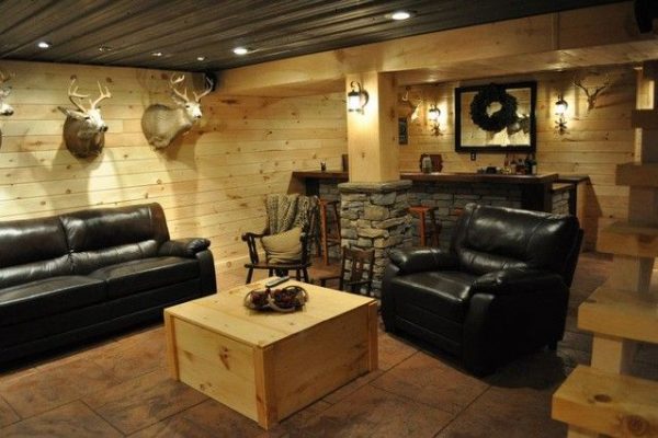 Rustic Basement Ideas (33+ Creative Living Space In Your Basement)