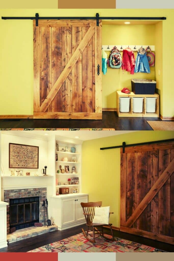 29 Space-Saving Barn Door Designs - Farm Fresh Therapy