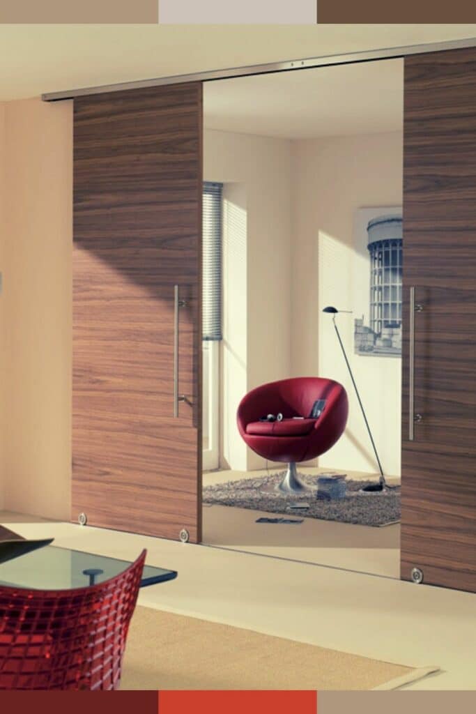 29 Space-Saving Barn Door Designs - Farm Fresh Therapy