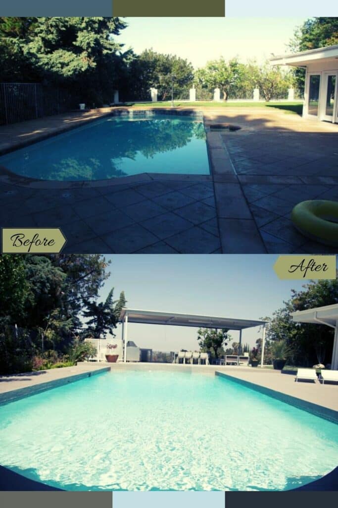 25+ Dazzling Pool Remodel Before and After That Would Blow Your Mind