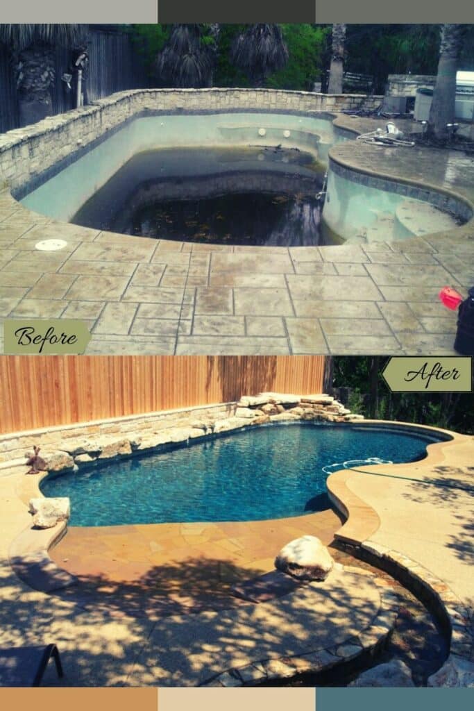25+ Dazzling Pool Remodel Before and After That Would Blow Your Mind