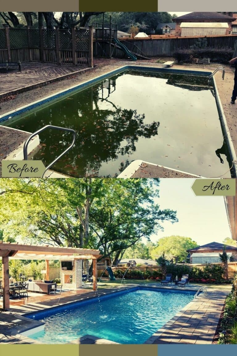 25+ Dazzling Pool Remodel Before and After That Would Blow Your Mind