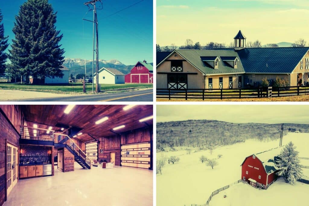 29 Space-Saving Barn Door Designs - Farm Fresh Therapy