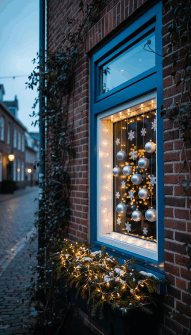23 Festive Christmas Window Decor Ideas for a Magical Home