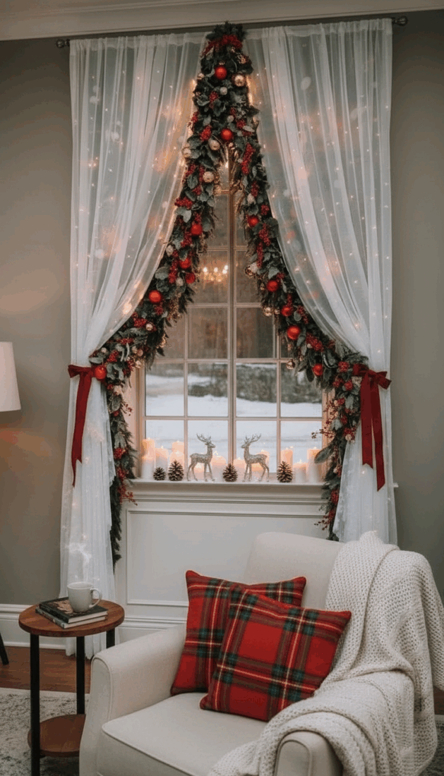 23 Festive Christmas Window Decor Ideas for a Magical Home