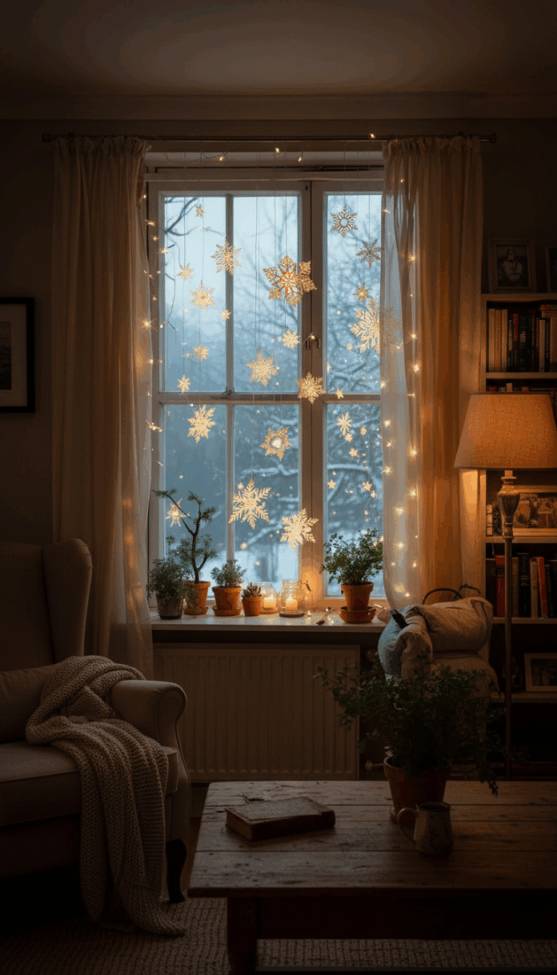 23 Festive Christmas Window Decor Ideas for a Magical Home
