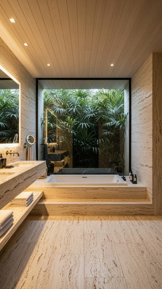 The Luxurious Spa Bathroom Ideas For Personal Wellness Retreat