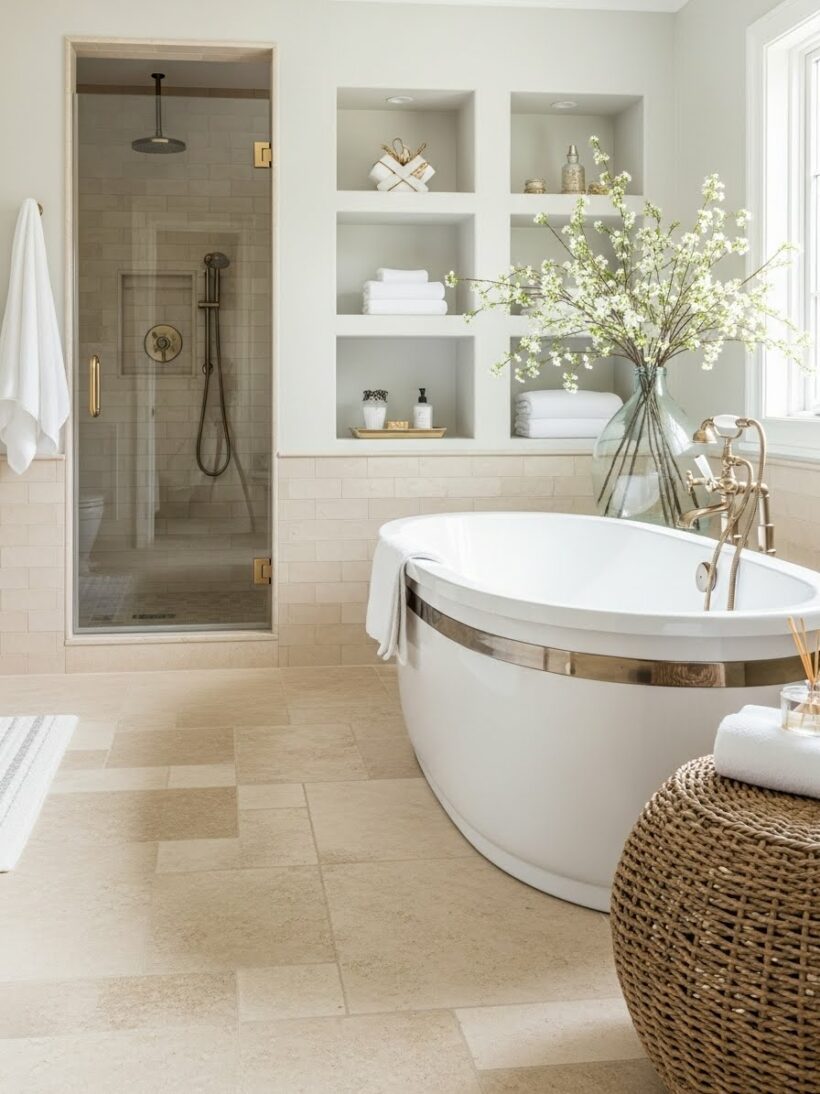 The Luxurious Spa Bathroom Ideas For Personal Wellness Retreat