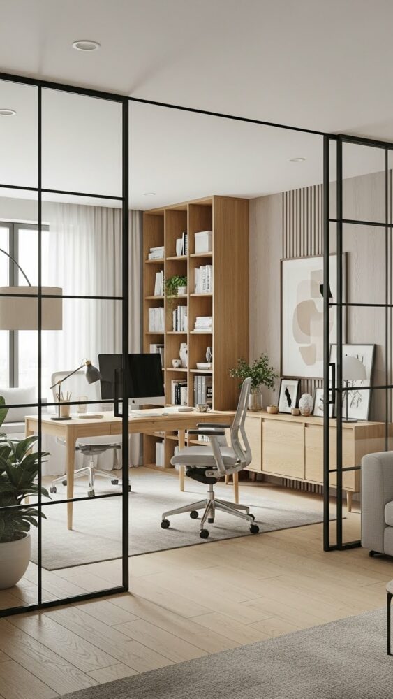 41 Collection of Glass Partition Walls Ideas